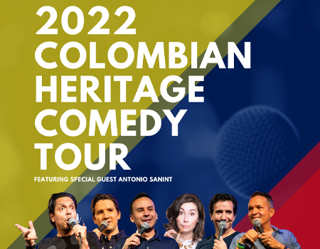 Tickets | 2022 Colombian Heritage Comedy Tour @ Lake Park Black Box ...