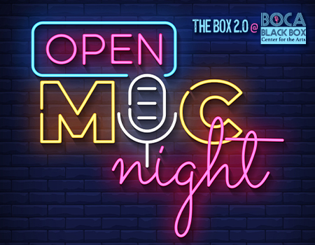 Tickets | All Arts Open Mic Night @ The Box 2.0 | Black Box Productions