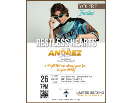 Tickets | Restless Hearts: Featuring Andréz Babii Triple Platinum ...